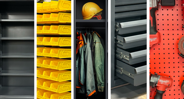 Industrial Storage Cabinet Interior Options for Real Workflows